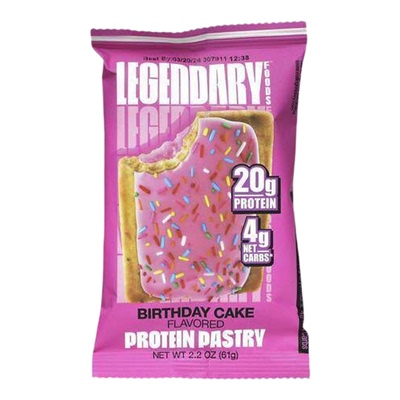 Legendary Foods进口蛋白质甜点糕点蛋白棒能量无麸质生酮友好快