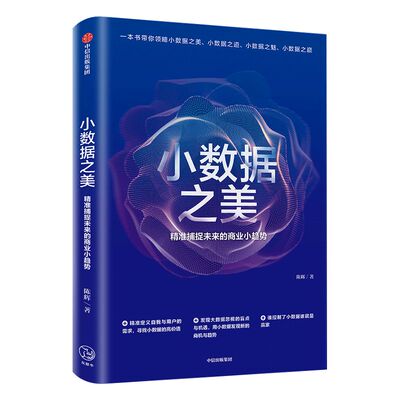 小数据之美 精准捕捉未来的商业小趋势 陈辉 著 中信出版社图书 正版书籍