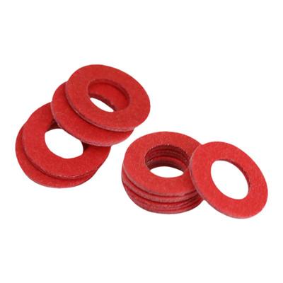 绝缘垫圈 红钢纸垫片 快巴红加厚介子 红纸加大平垫 M2M2.5M3包邮