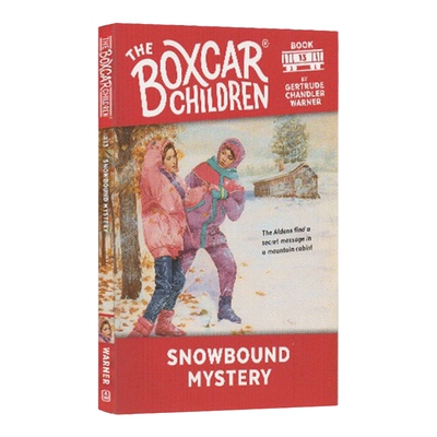 英文原版 Snowbound Mystery 棚车少年13 雪之谜 英文版 进口英语原版书籍儿童外文书