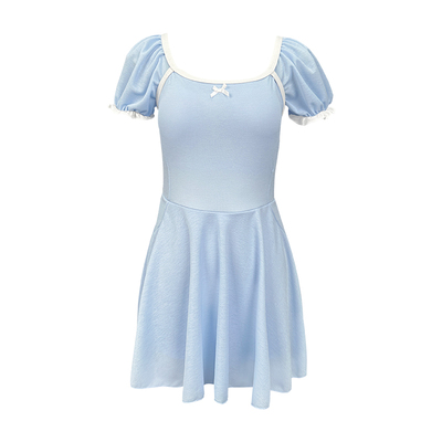 女连体泳衣保守显瘦遮肚学生温泉