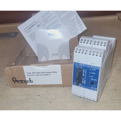 New In Box PAJ Systemteknik SSN3504 SWP Safety Relay 24VDC S