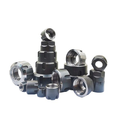 高精度ER动平衡螺帽11/16/20/25/32/40雕刻机主轴螺母压帽A型UM型