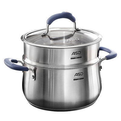 爱仕达蒸锅加厚304不锈钢汤锅
