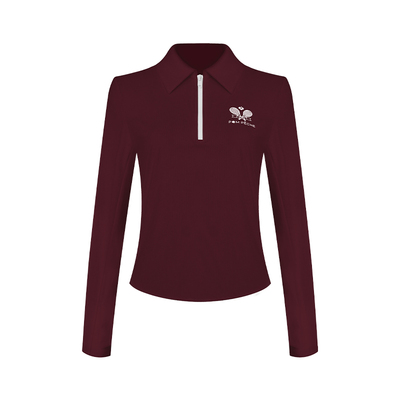 Poise小智感长袖polo网球上衣