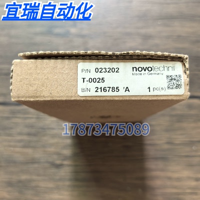 议价全新原装正品Novotechnik诺沃泰克T0025位移传感器023202