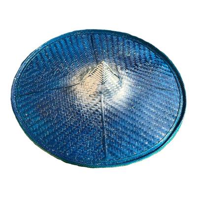 儿童表演傣族舞蹈服装竹编斗笠帽