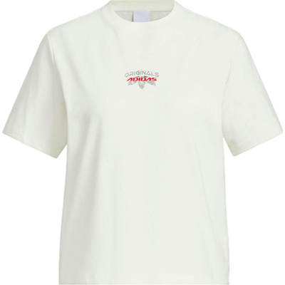 【自营】阿迪达斯三叶草女子MOTOGFXTEE运动休闲短袖T恤KG6680