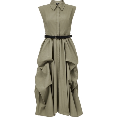 VeroModa褶皱裙摆连衣裙