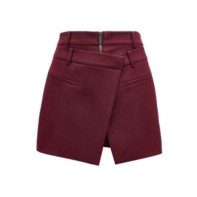 vq区绫致Couture Made短裤女25早春夏前搭片设计假口袋裙裤个性