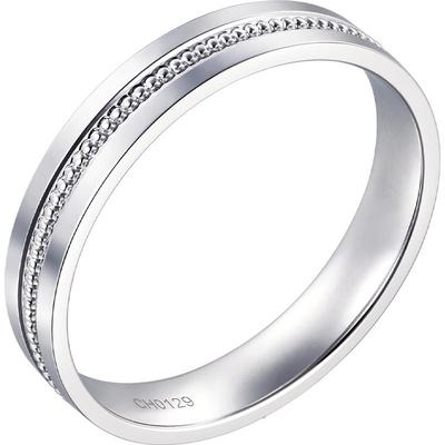 周生生铂金戒指王安宇同款