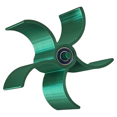 仿竹流水配件树脂水轮风车摆件