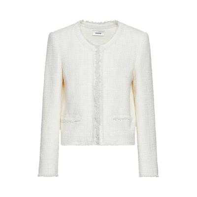 羊毛短款外套FivePlus小香风