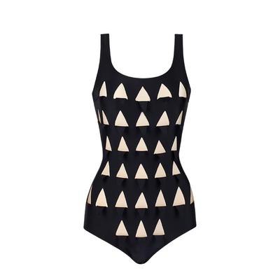 凯迪龙防晒沙滩裙复古三角泳装