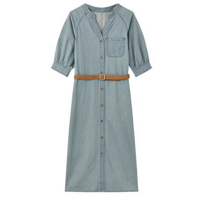 秋水伊人简约通勤腰带