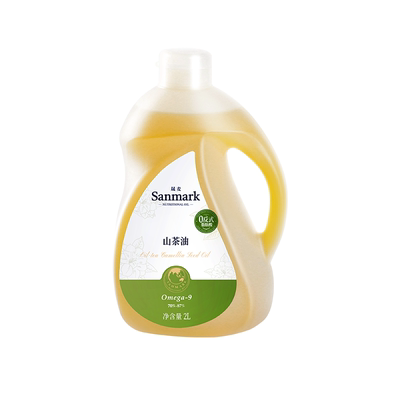 晟麦纯正山茶油家用热炒食用油2L