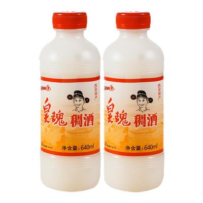 皇瑰稠酒长安米露陕西特产西安640ml桂花米酒酒酿甜酒微醺醪糟酒