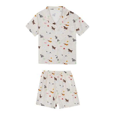 馨帮帮Homedress格子卡通睡衣