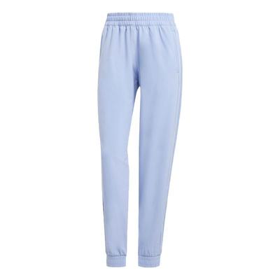 Adidas阿迪达斯女子2024秋季新款束脚运动健身跑步梭织长裤IK5473