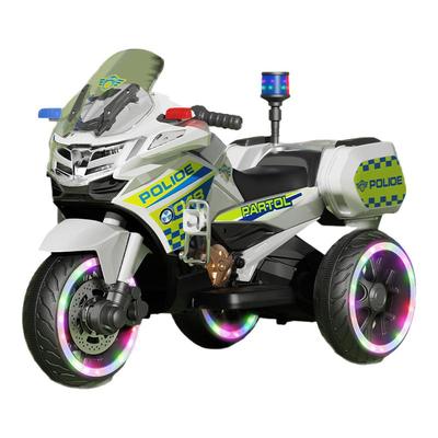 1至7岁宝宝玩具摩托警车闪光遥控