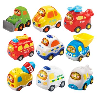 伟易达轨道小汽车消防工程车飞机挖掘机儿童玩具车男孩耐摔滑行车