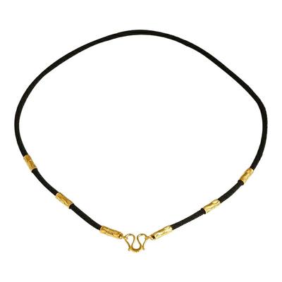 DIY红绳项链本命年红绳黑绳男女款黄金挂件挂绳戴在脖子上的绳子