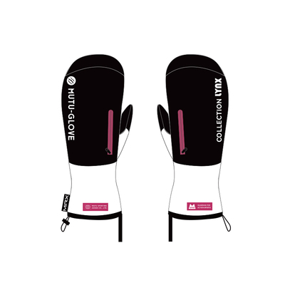 MUTU专业单双板滑雪手套防水保暖防寒连指刻滑手套成人五指手焖子