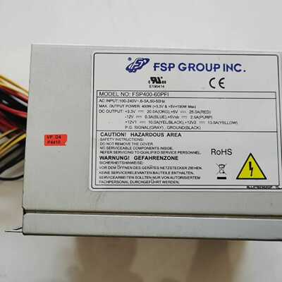 溢价-工控主机电源 : FSP400-60PFI电源下来