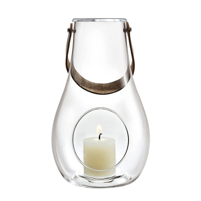 丹麦holmegaard水晶玻璃防风烛台