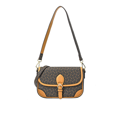 WHY轻奢小方包女单肩包通勤复古斜挎包时尚百搭高级感撞色包包