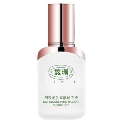 细致毛孔亮肤粉底液保湿馥珮