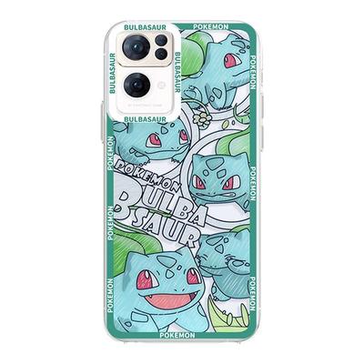 适用oppo手机壳透明情侣动漫潮牌