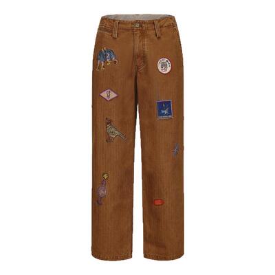 【明星同款】GARCON BY GARCON 25春夏 NEED SUN 刺绣工装长裤