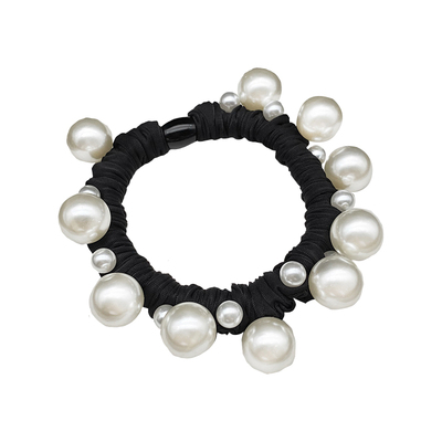 发圈高级感花边褶皱扎马尾时尚