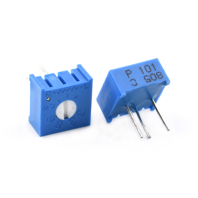 3386P单圈精密可调电位器1K2K5K10K20K50K100R200K500K1M 101 103