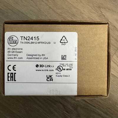 议价TN2415易福门温度传感器德国进口IO-Link 1.1接口