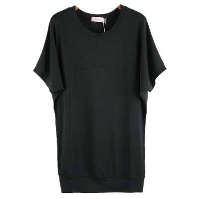 宽松t恤短袖上衣蝙蝠衫