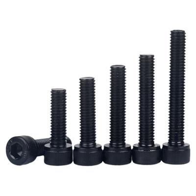 黑色304不锈钢内六角螺丝DIN912