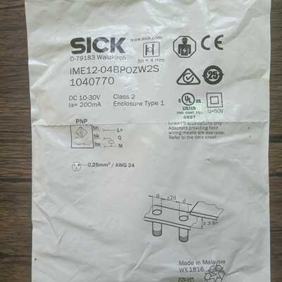 议价全新原装未拆封 SICK IME12-04BPOZW2S 1040770 接近开关 现