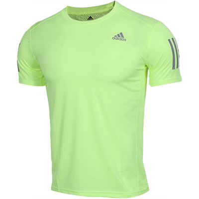 Adidas男子透气休闲运动短袖