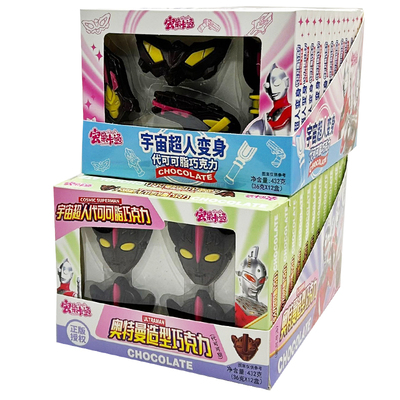 奥特曼形状的巧克力变身工具套装