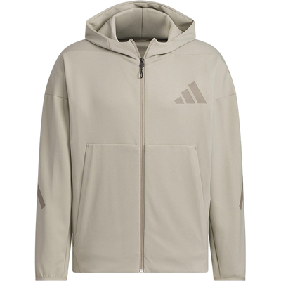 Adidas/阿迪达斯官方正品新款男士休闲连帽宽松针织外套JN0132