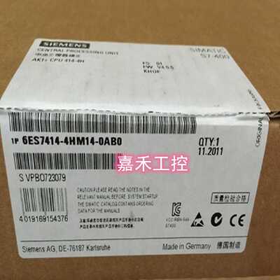 6ES74144HM140AB0S7400CPU414H中央处理模块