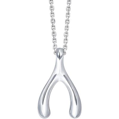 周生生爱情密语Pt950许愿骨吊坠铂金挂坠定价89536P