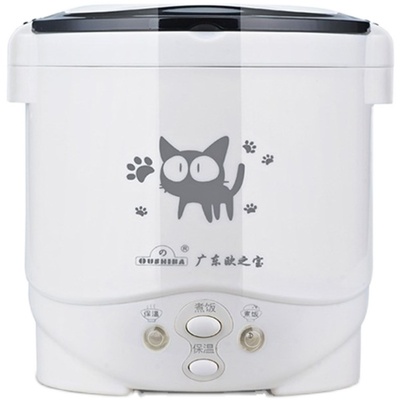 欧之宝小型车载电饭锅迷你电饭煲
