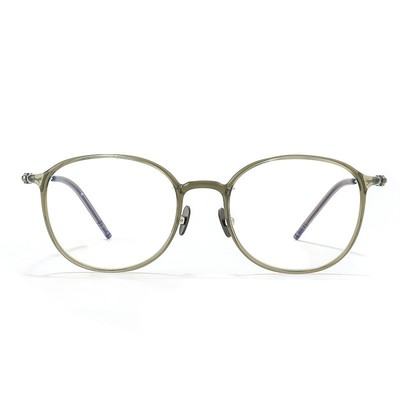 titanium纯钛眼镜框超轻女7g网红眼镜架素颜镜 ins钛镜架L9113