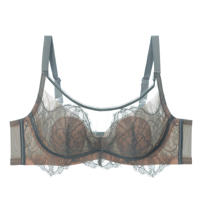 梧桐本色桑蚕丝大胸显小内衣