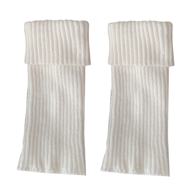 羊毛针织袜套袜子女小腿堆堆袜