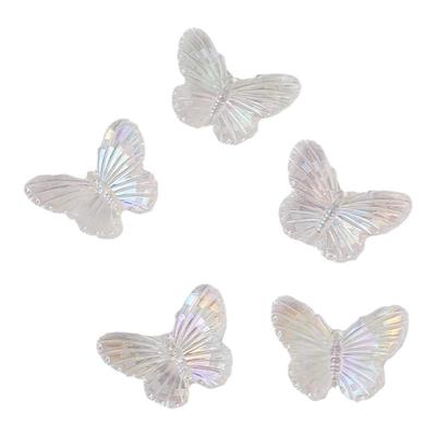 网红幻彩蝴蝶蛋糕装饰女神生日