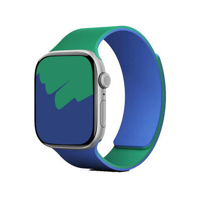 适用applewatch手表带s11双色腕